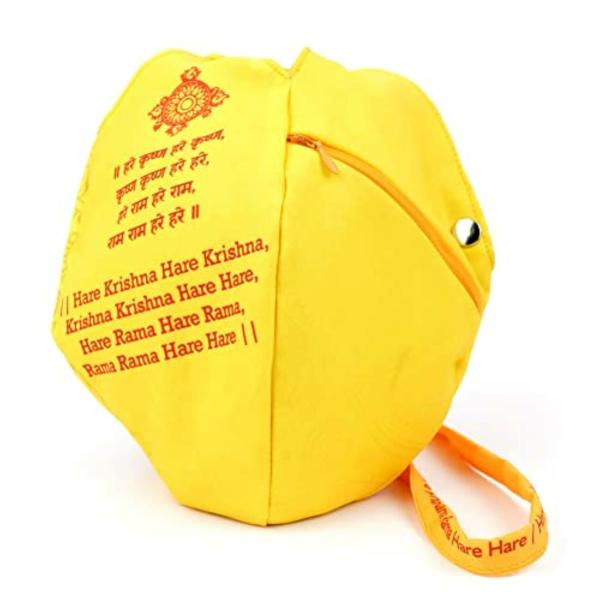 Rudra centre Hare Krishna Gomukhi Japa Mala Bag - JioMart