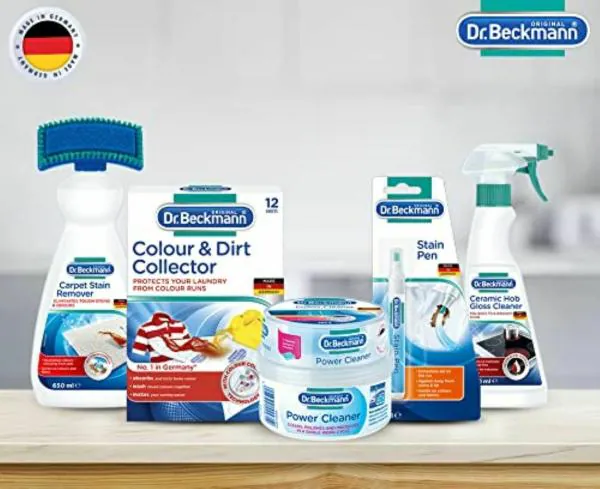 Dr. Beckmann Glowhite Ultra Fabric Whitener with Stain Remover, Removes ...