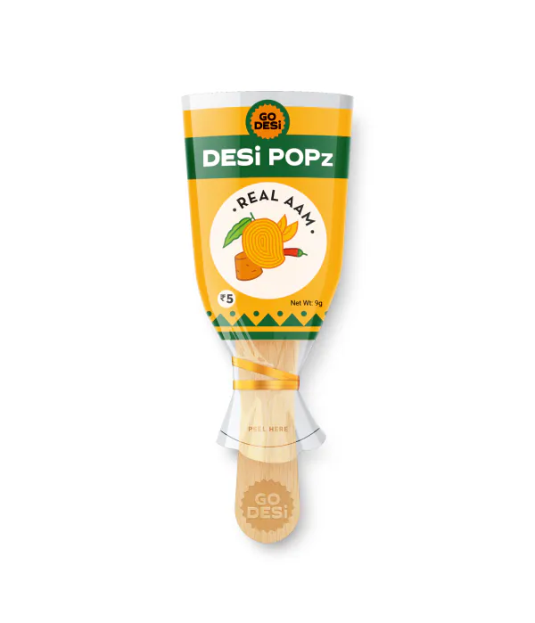Go Desi Real Aam Pop, Mango candy, Desi Popz, Aam Lollipop, Fruit ...