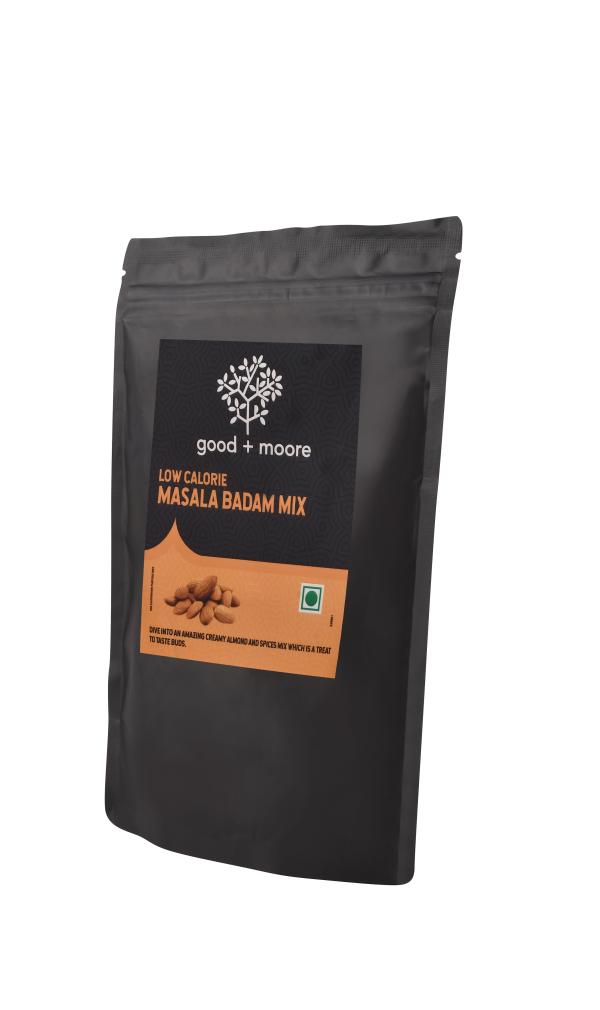 GOOD&MOORE Low Calorie Masala Badam Mix 200 gm| Instant Milk Drink Mix ...