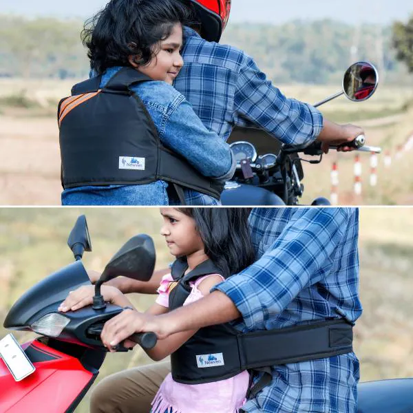 Newven Two Wheeler Child Safety Belt Adjustable harness Bike Belt for ...