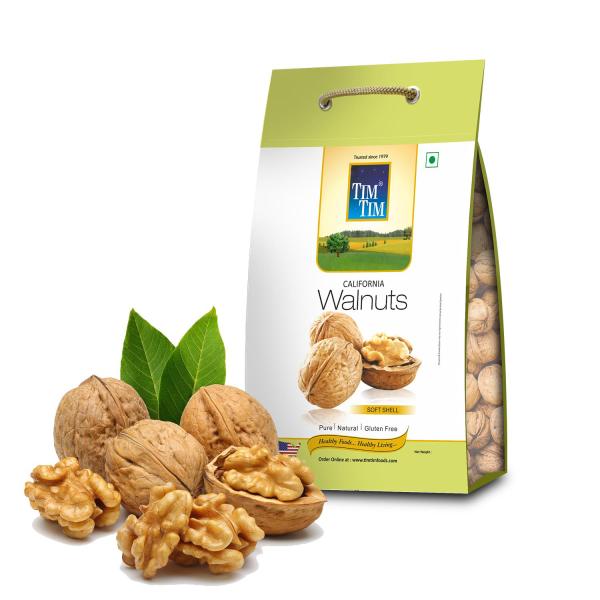 Tim Tim California Inshell Walnuts 500g| California Walnuts| Akhrot| Walnuts| Inshell Walnuts ...