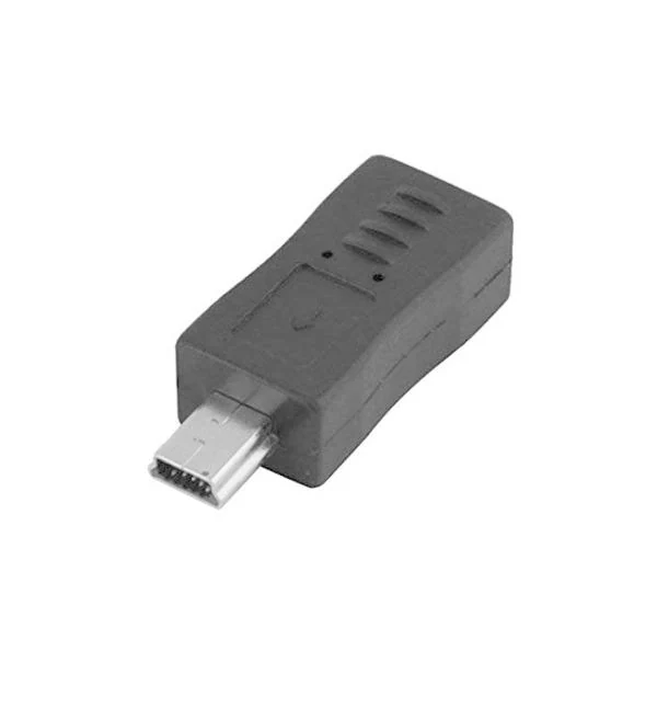 Pmw - Type A Male to Type B Female - Pack of 2 - Black Micro USB Female ...