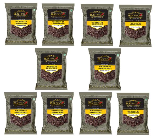 BLK Foods Daily Mustard Seed Big (Kali Sarso) 4000g (10 X 400g) - JioMart