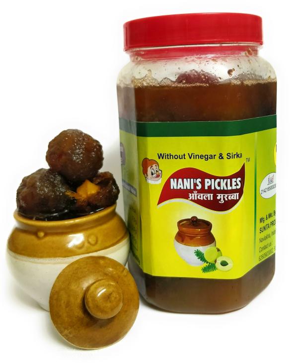 NANI'S PICKLES Amla Murabba Pickle Sweet, Sour 1 kg - JioMart