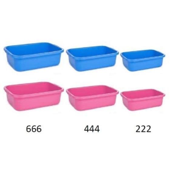 AADB PLASTIC Unbreakable Plastic Big Size Multipurpose Rectangle tub, kitchenTray, Basket 40 ...
