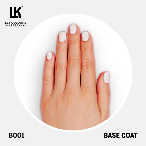 LK LOOK KOOL White Base Coat Nail Polish - JioMart