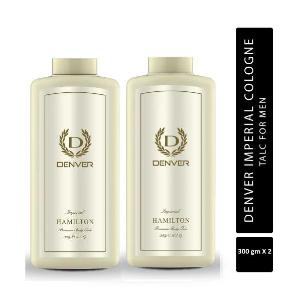 DENVER Imperial Premium Body Talc (2 x 300 g) - JioMart