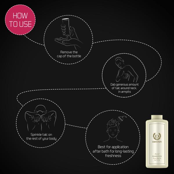 DENVER Imperial Premium Body Talc (2 x 300 g) - JioMart