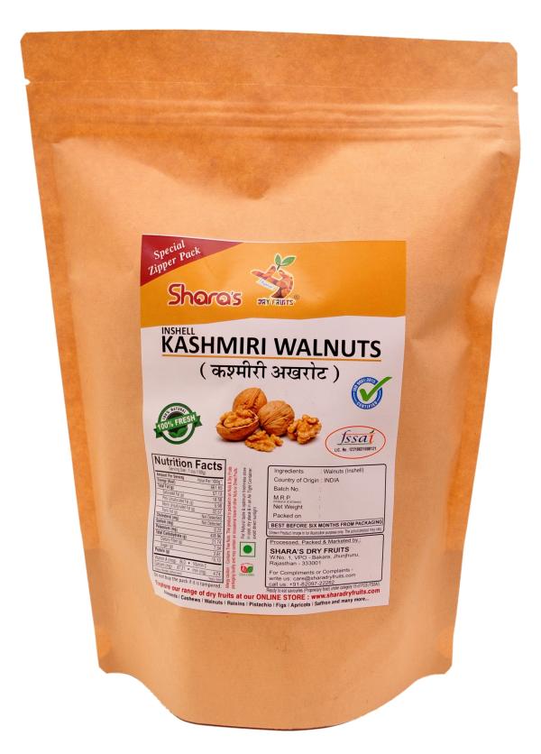 Shara's Kashmiri Akhrot Whole, 500g - JioMart