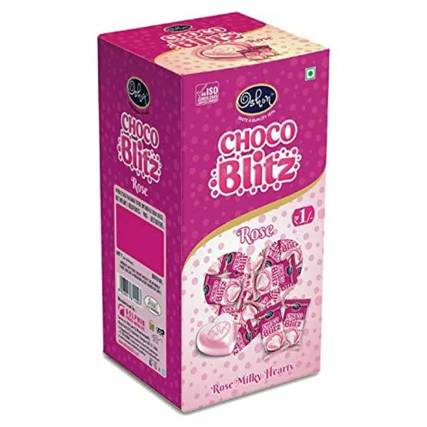 Oshon Rich And Creamy Flavor Truffles Choco Blitz Rose And Milk Filled ...