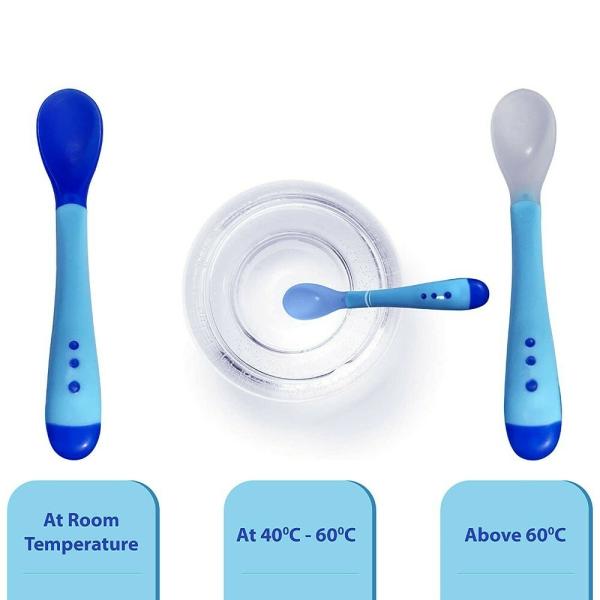 The Little Lookers Silicone Tip Heat Sensitive Silicone Spoons ...