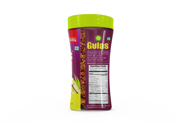 Sunraja Gulas Jaggery Powder Jar Combo Set of 2,500 G - Total 1KG - JioMart