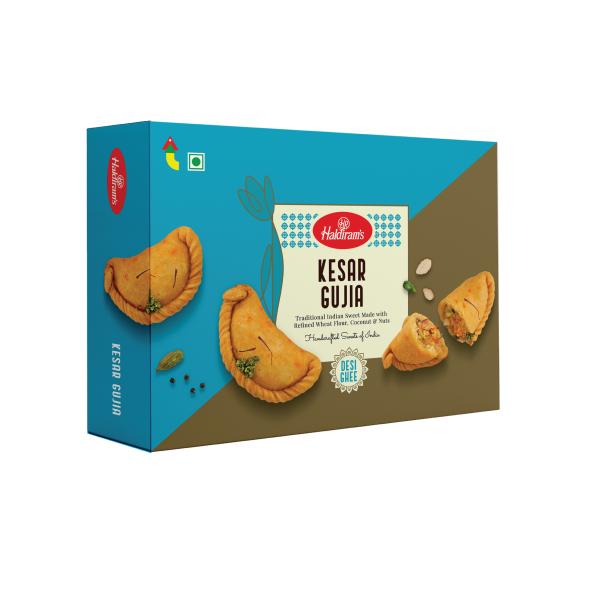 Haldiram's Kesar Gujia 400 g X 1 Box - JioMart