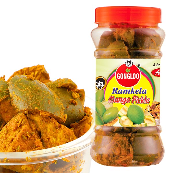 GONGLOO Homemade Ramkela Mango Pickle | Ready to Eat Aam ka Achar ...