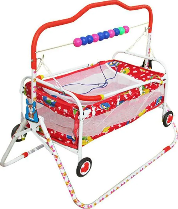 Rawzz Red Metal Bassinet|BASSINET|BASINET|CRADLE|BABY BASSINET|BABY ...