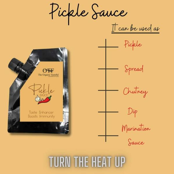 Pickle Sauce Made With Garlic, Chillies And Ginger Etc Spicy Taste ...