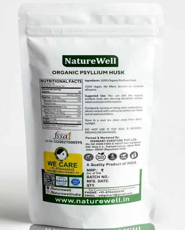 Naturewell Sat Isabgol- Psyllium Husk, 1 Kg - JioMart