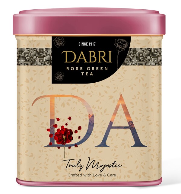 Dabri Rose Green Tea 40 Gms Tin Box - JioMart