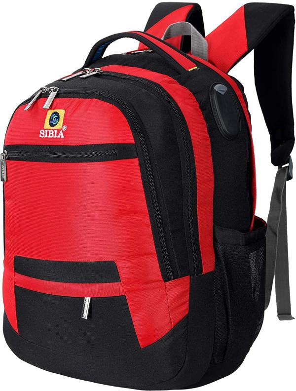 Sibia Red Nylon Laptop Bags (35 L) - JioMart