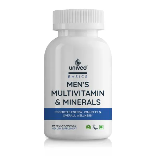 Unived Multivitamin & Minerals for Men Capsules 60 Capsules - JioMart