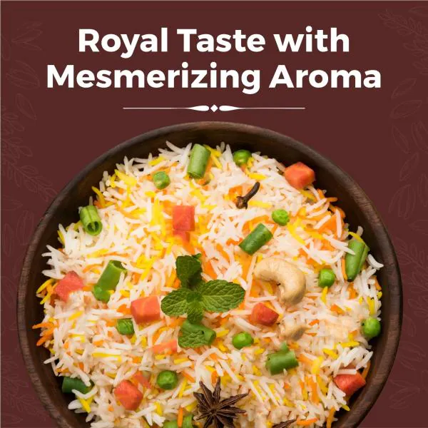 Pansari Royal Basmati rice, Long Grain | Biryani Rice, Pulao Rice (5 ...