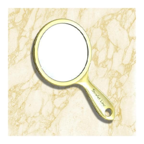 Scarlet Line Professional Small Round Dual Sided Handy Purse Mirror ...