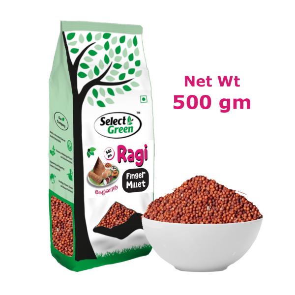 Select Green - Ragi Whole - 500g - Finger Millet - Ragi Sabut ...