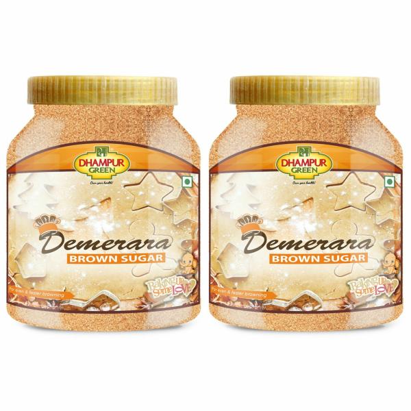 Dhampur Green Demerara Brown Sugar 800g X 2 - JioMart