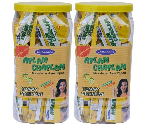 Dilbahars Yummy Digestive Aplam Chaplam khatta Meetha 1x25 Pouch Jar ...