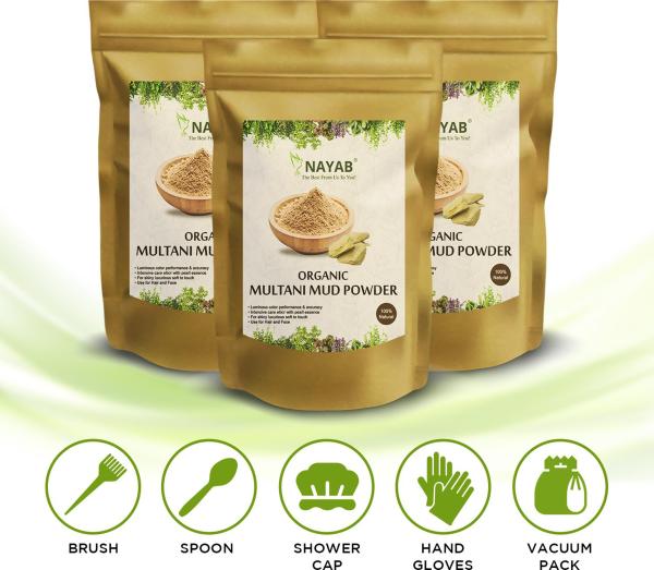 Nayab Multani Mitti, 300 G (Pack Of 3) - JioMart