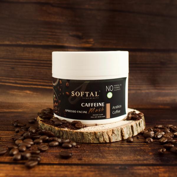 Softal Caffeine Xpresso Facial Mask - JioMart