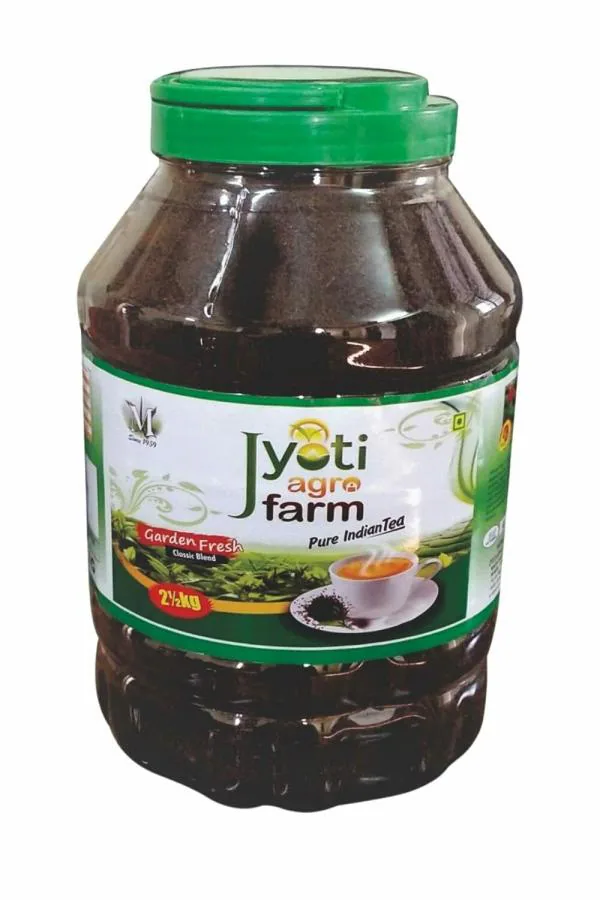 MINTRI TEA Classic CTC Chai| Jyoti Pure Indian Tea 2.5 kg Jar - JioMart