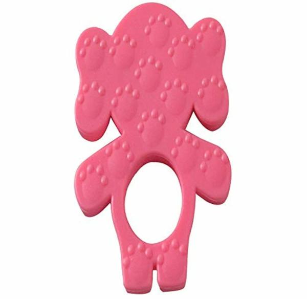 VBaby Dark Pink BPA Free Silicone Dental Care Teether 3 Months - 2 ...