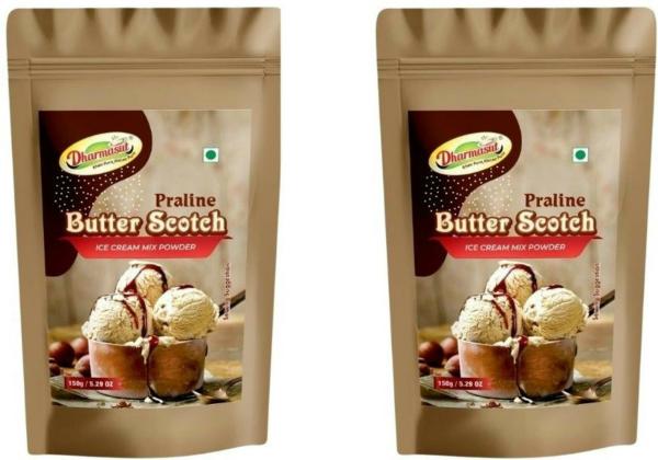 Dharmasut Butterscotch Instant Ice Cream Mix Powder, 150 G Each (Pack ...