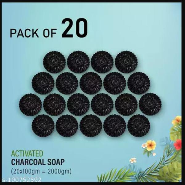 BADA HAIR Activated Charcoal Bath Soap for Deep Clean and Anti ...