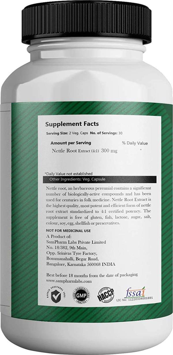 Sam Health Nettle Root Ext 300 mg - 300 mg - JioMart
