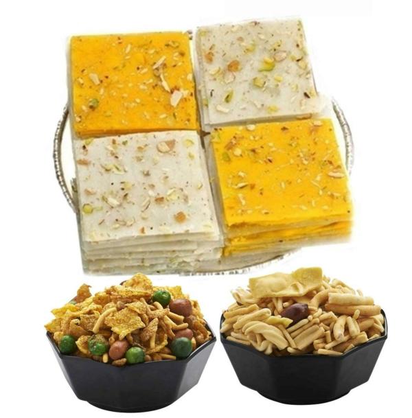 GHASITARAM'S Ice Halwa with Namkeens. (700 GMS) - JioMart