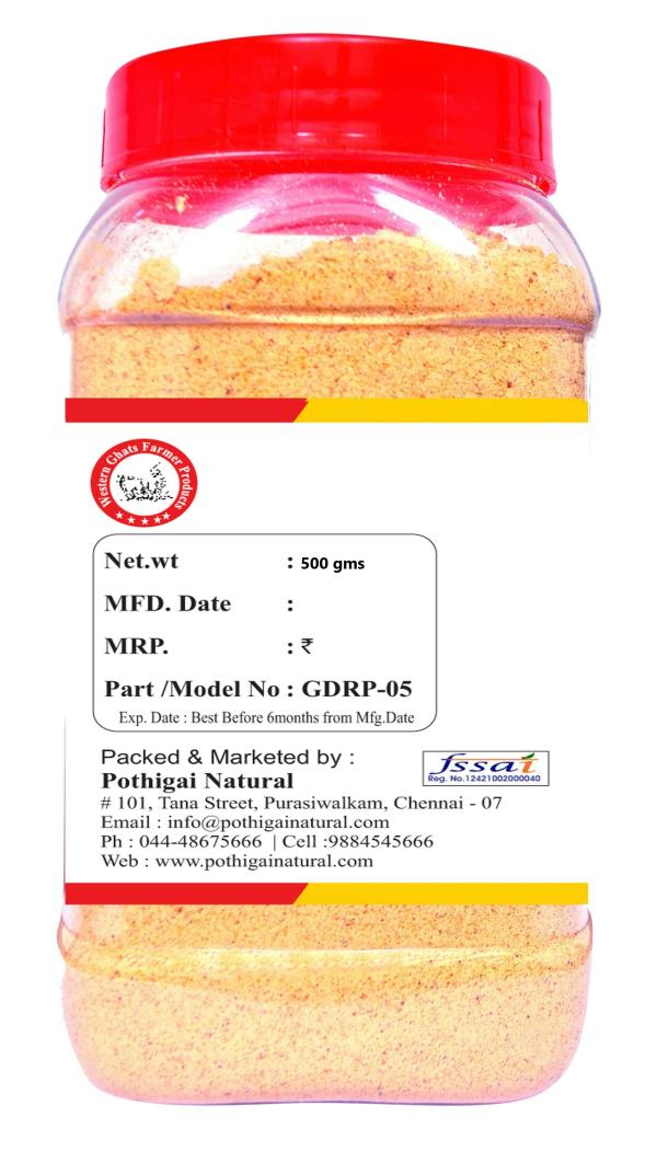Pothigai Natural Garlic Dhall Rice Powder 500gms -100% Natural ...