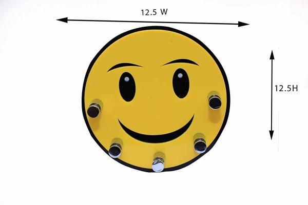 Indeed Acrylic Smiley face Key Holder/Key Stand Acrylic Material with ...