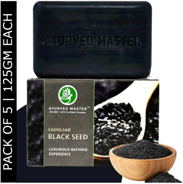 AYURVED MASTER AYURVED MASTER Activated Black Seed Beauty Bath Soap for ...