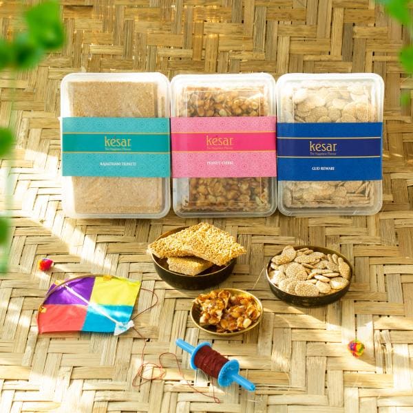 Kesar Sweets | Lohri & Makar Sankranti Sweets Gifting Hamper Box ...