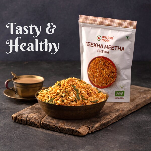 Teekha Meetha Chevda (Chiwda) Mix , 150g (Pack of 2) / Made in ...