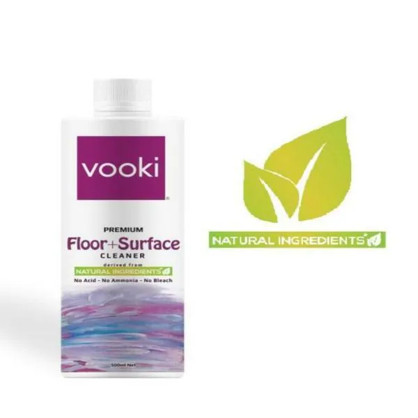 Vooki Ecofriendly Dishwash and Floor Cleaner 500 ml Pack of 2 - JioMart