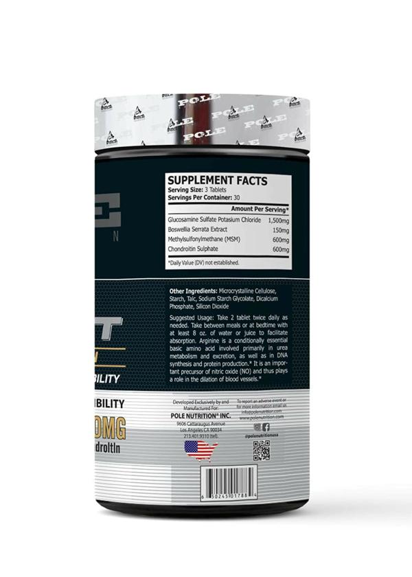 Pole Nutrition Joint Support Advanced Formulation 90 Tablets - JioMart