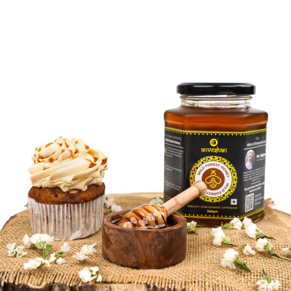 Anveshan Wild Forest Honey 500g | Glass Jar | NMR tested | Raw ...