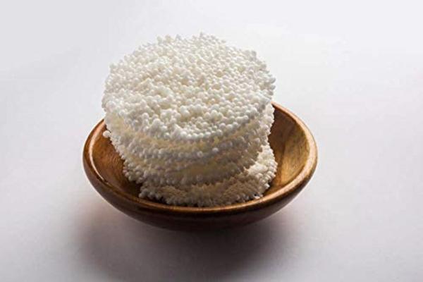 Veganic Sabudana Coin Papad Plain - 400gm | Vrat/Fast Special Small ...