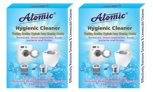 Atomic Washing Machine Cleaning Powder (150 GM, Pack of 6) - JioMart