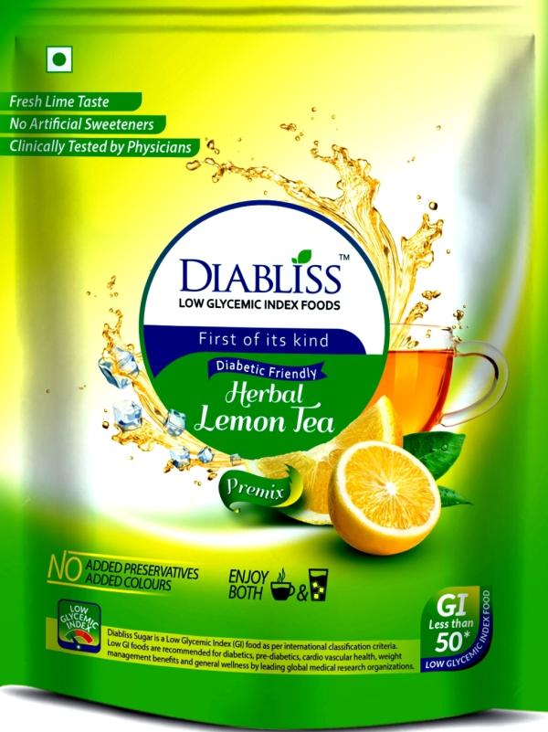 Diabliss Diabetic Friendly Herbal Lemon Tea 500g Pouch -Pack of 2 - JioMart