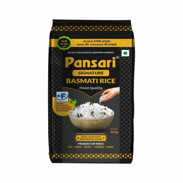 Pansari Signature Premium Basmati Rice 26 kg - JioMart